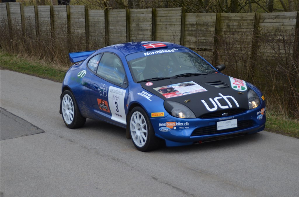 Motorsporten.dk - Rally - Rallybiler fra hele landet til test ved Struer