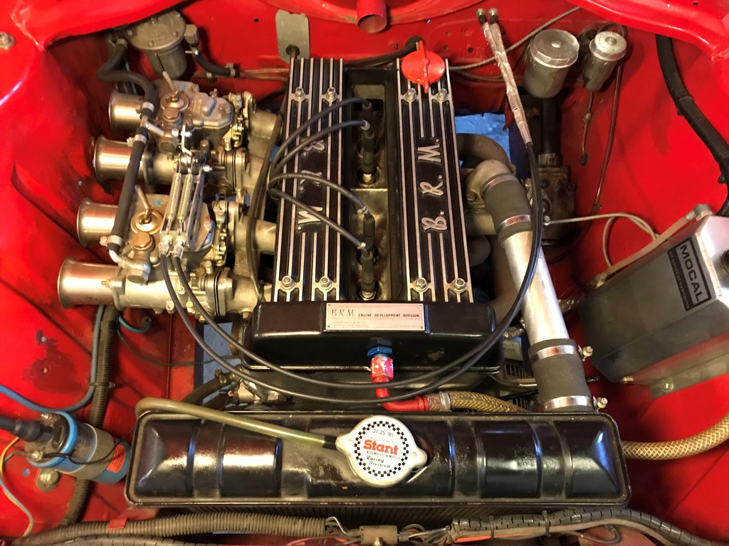 Motorsporten.dk - Job & handel - SOLGT - Lotus Twincam raceengine