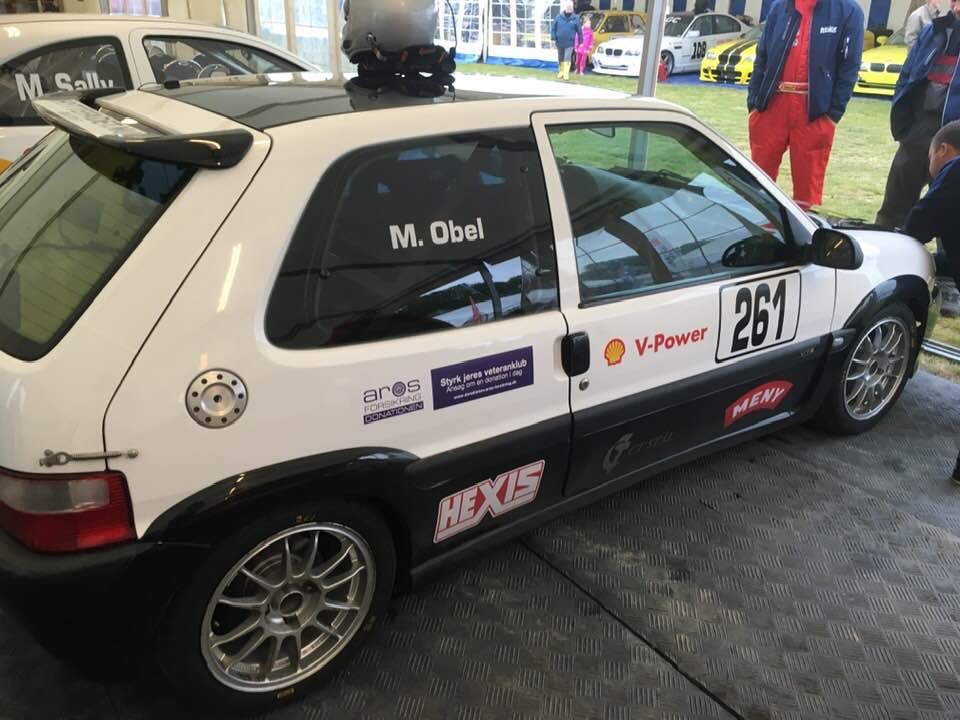Motorsporten.dk - Job & handel - SÆLGES - Citroen Saxo Cup